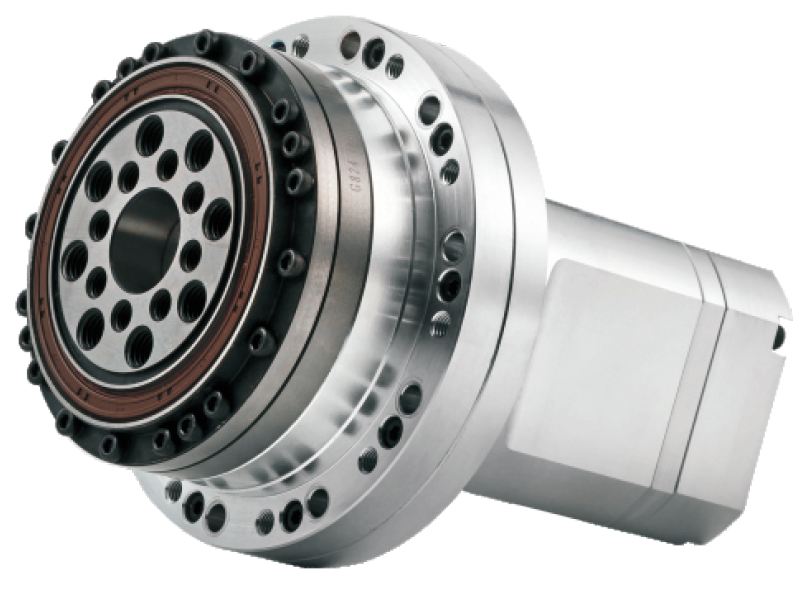 Gearmotor and rotary actuator with strain wave gear